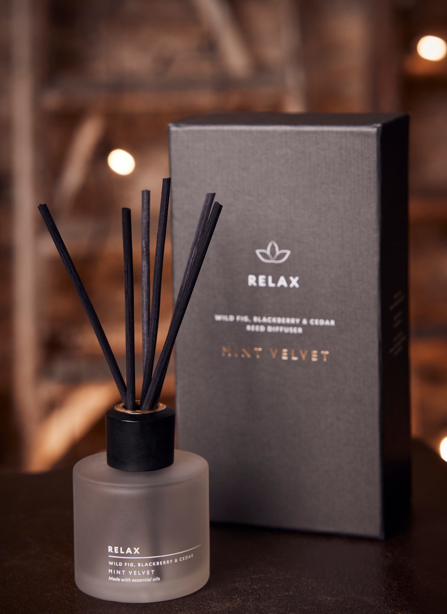 Relax Wild Fig Diffuser – Mint Velvet