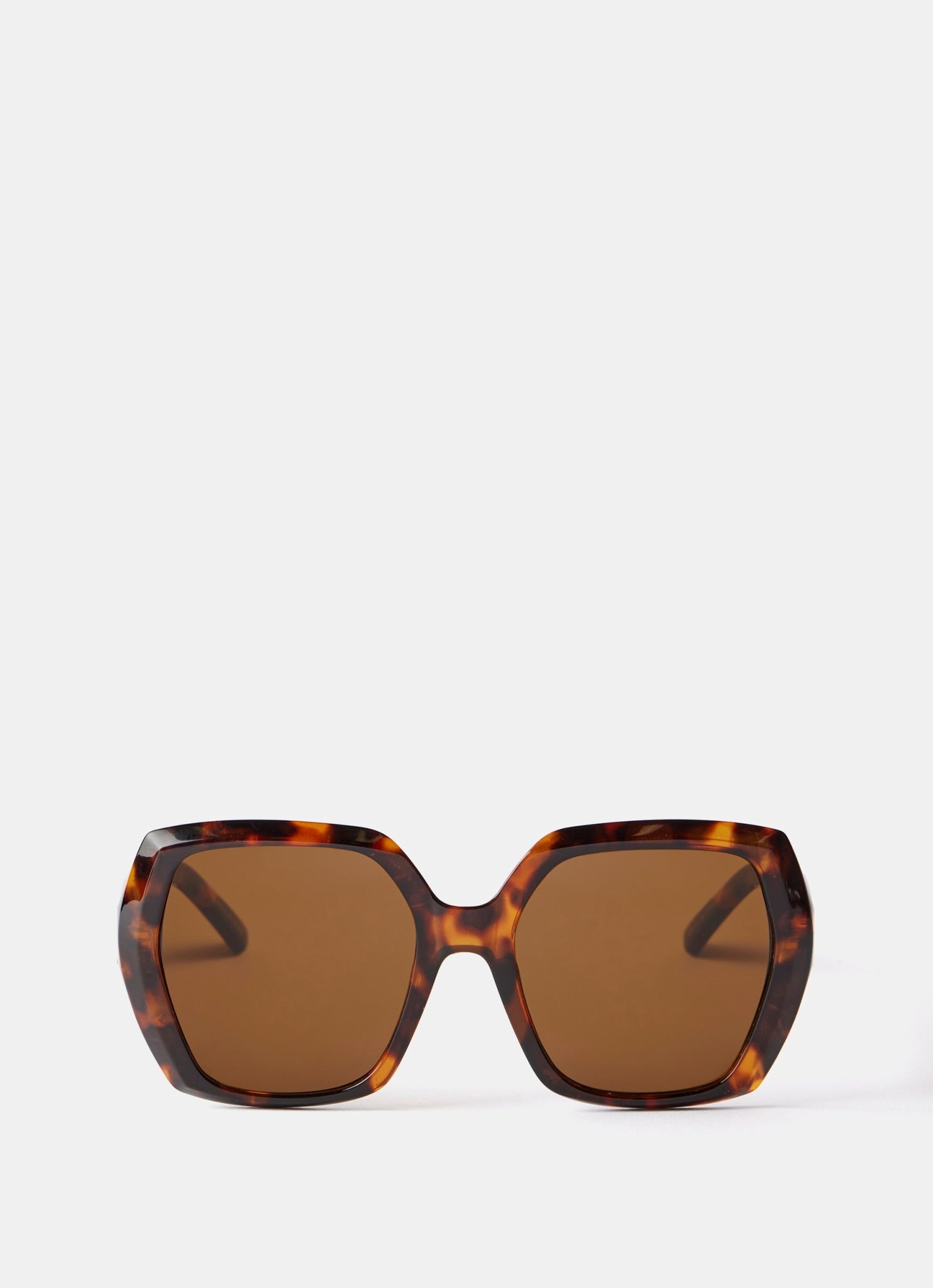 Brown Oversized Sunglasses – Mint Velvet