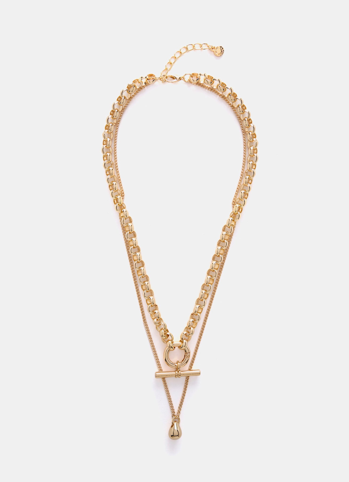 Gold Tone Layered Necklace – Mint Velvet