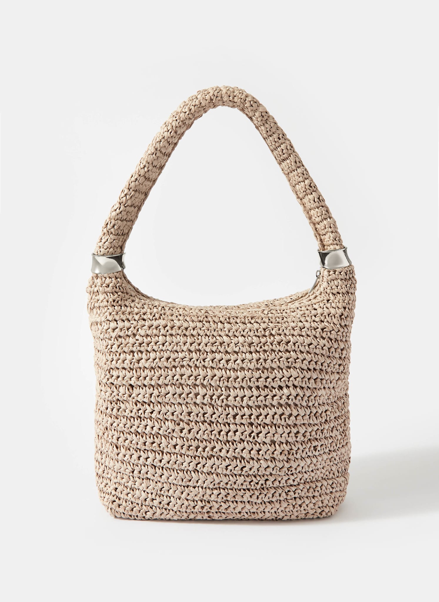 Neutral Woven Shoulder Bag – Mint Velvet