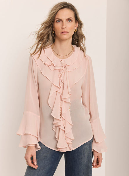 Women's Shirts & Blouses | Ruffled & Floral Blouses | Mint Velvet