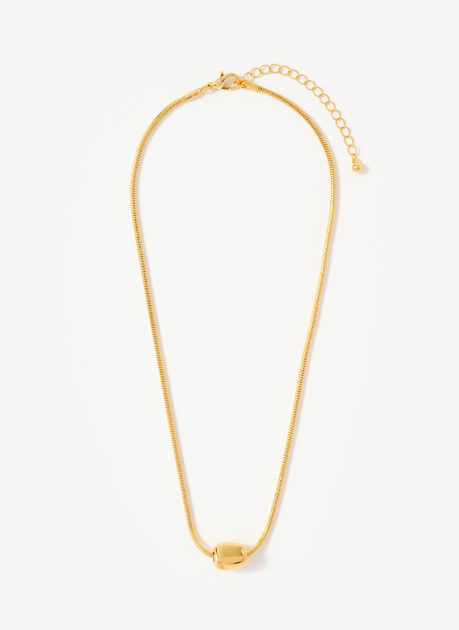 Gold Tone Sphere Necklace – Mint Velvet