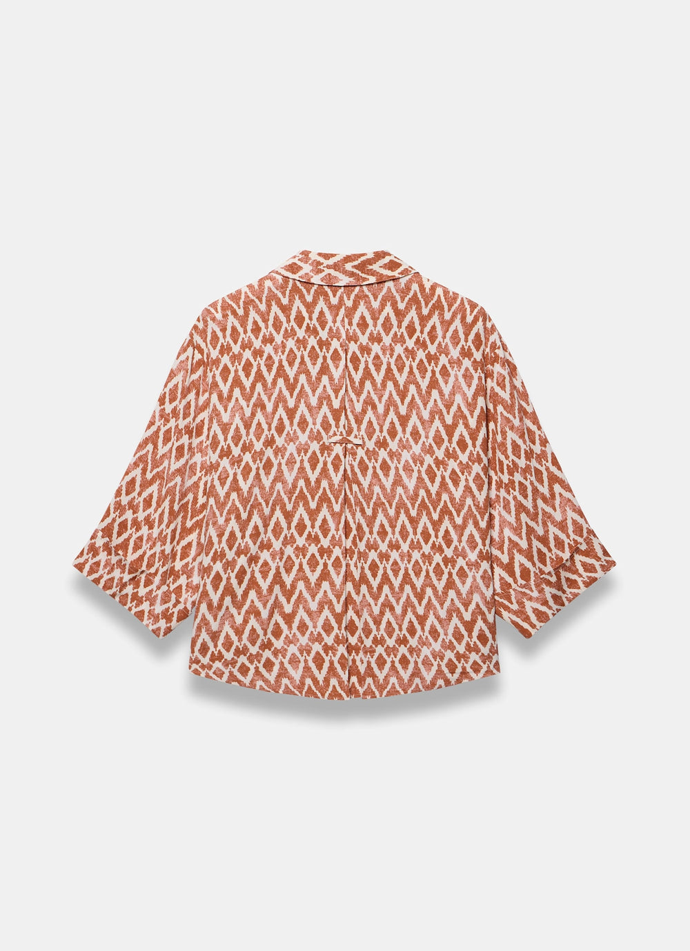 Orange Geo Print Resort Shirt – Mint Velvet
